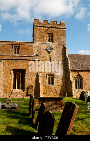 St. Etheldreda`s Church, Horley, Oxfordshire, England, UK Stock Photo ...