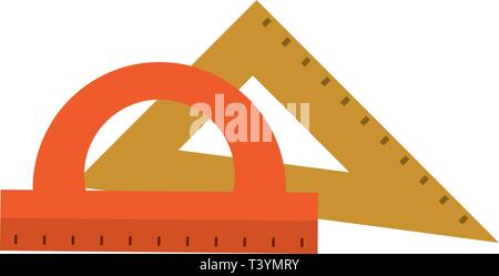 Compass and ruler geometric utensils Stock Vector Image & Art - Alamy