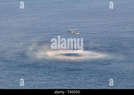 GULF OF ADEN (April 1, 2019) – U.S. Marine Gunnery Sgt. Nadia Sensing ...