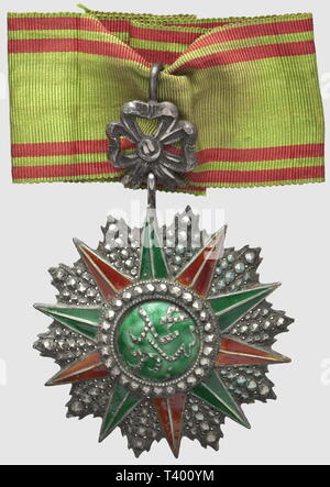 Ordre du Nicham-Iftikar, Mohamed el Hadi 1902-1906. Officier, fabr ...