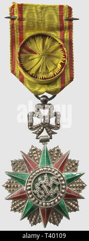 Ordre du Nicham-Iftikar, Mohamed el Hadi 1902-1906. Officier, fabr ...