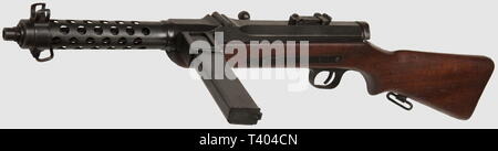 Armes à feu, PM Steyr-Solothurn, MP 34, calibre 9mm, no. 929. Souvent ...