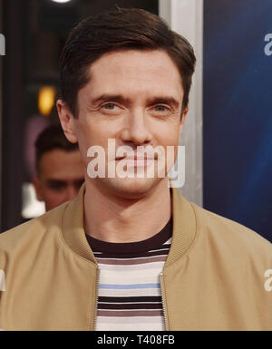Topher Grace attending the Breakthrough Los Angeles Premiere held at ...