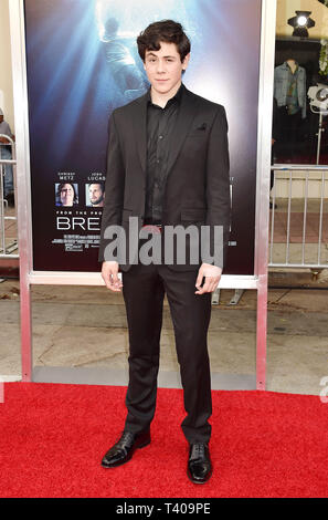 Nikolas Dukic attending the Breakthrough Los Angeles Premiere held at ...