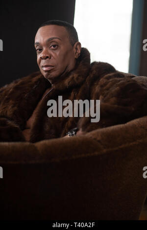53 year old African American man who works as an actor Stock Photo - Alamy