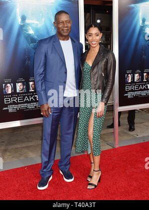 Dennis Haysbert and Katharine Haysbert attending the Breakthrough Los ...