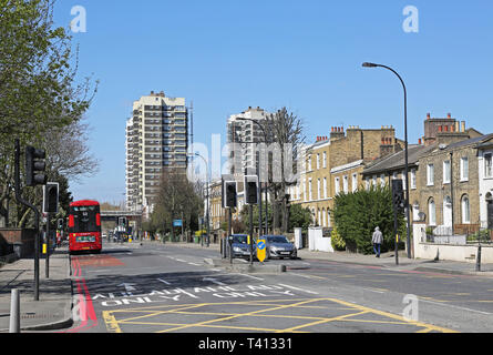 London's Old Kent Road, the famous section of the A2 trunk road to ...