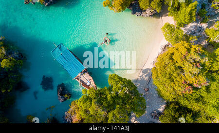 aerial view of the pamunda island, Zanzibar Stock Photo - Alamy
