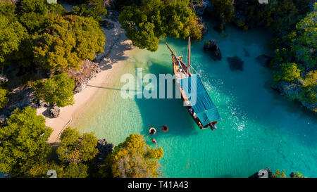 aerial view of the pamunda island, Zanzibar Stock Photo - Alamy