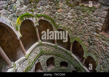 One of the 'Initiation' wells or inverted towers in the grounds of the ...