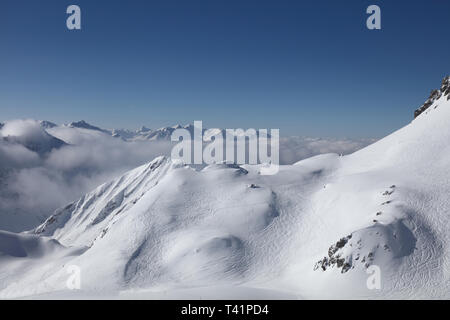 Berge um Davos / Mountains around Davos Stock Photo - Alamy