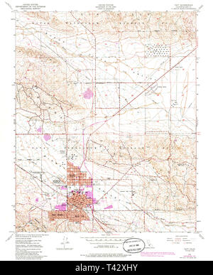 Taft, California, map 1950, 1:24000, United States of America by ...