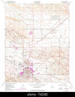 Taft, California, map 1950, 1:24000, United States of America by ...