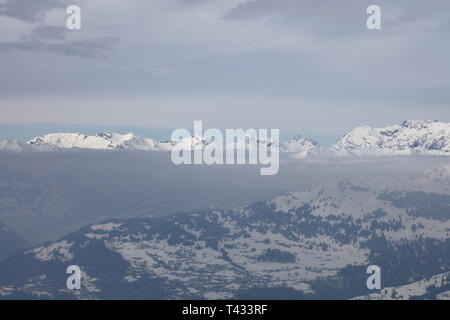 Berge um Davos / Mountains around Davos Stock Photo - Alamy