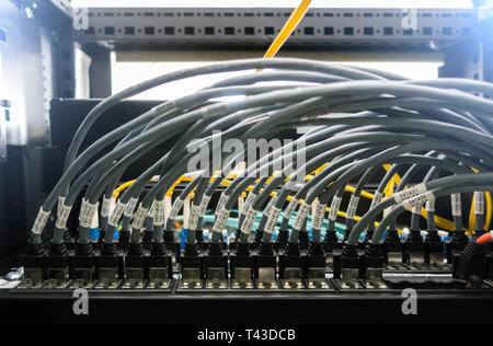 Rack Mounted Servers Stock Photo - Alamy