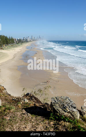 Miami Beach, Surfers Paradise, Gold Coast, Queensland, Australia Stock ...