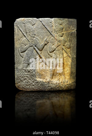 Photo of Hittite relief sculpted orthostat stone panel of Long Wall ...