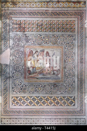Roman mosaics - Persius & Andromeda Mosaic. Poseidon Villa Ancient ...