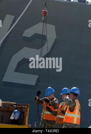 SEAL BEACH, Calif. (Mar. 13, 2019) – Rear Adm. Brian J. Brakke ...