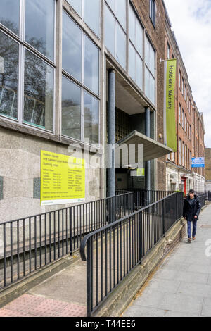 1960s Holborn Library in Theobalds Road, designed by Sidney Cook Stock ...