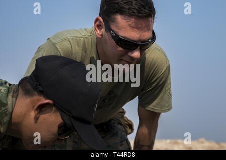 A Soldier with 3rd Ordnance Battalion Explosive Ordinance Disposal ...