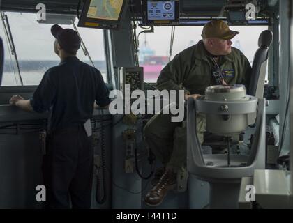 Norfolk Naval Shipyard Executive Officer Capt. Todd Nichols presents ...