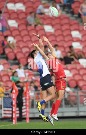 Kazushi Hano (JPN), APR 13, 2019 - in action during Samoa vs Japan HSBC ...