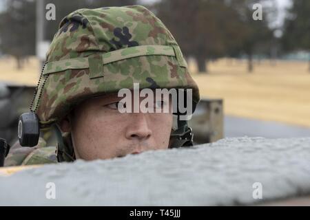 Member of U.S. Forces Japan salute a change of command ceremony at ...