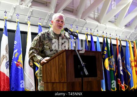 Maj. Gen. John Evans Jr., commanding general of U.S. Army Cadet Command and senior commander of ...