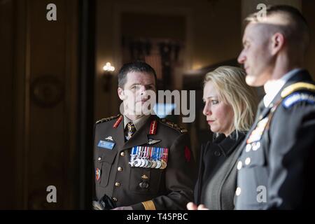 U.S. Army Capt. Victor Farrar, commander of the guard, U.S. Infantry ...