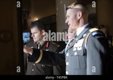 U.S. Army Capt. Victor Farrar, commander of the guard, U.S. Infantry ...