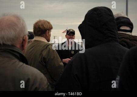 Captain Corey Keniston, CO of the Ticonderoga-Class Guided Missile ...