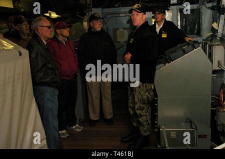 Captain Corey Keniston, CO of the Ticonderoga-Class Guided Missile ...