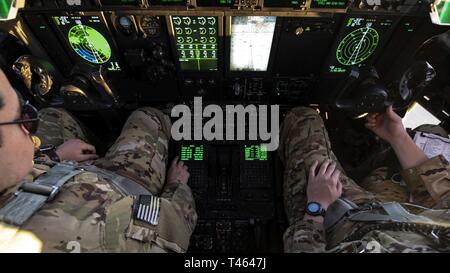 C-130 Hercules loadmasters assigned to the 75th Expeditionary Airlift ...