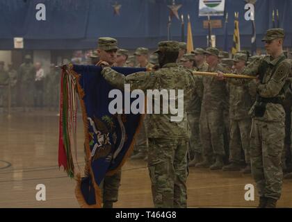 Command Sgt. Maj. Terrence D. Reyes Jr., outgoing command sergeant major for 1st Aviation ...