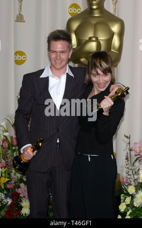 Oscars 2003 - Strange-Hansen Andreasen Stock Photo - Alamy