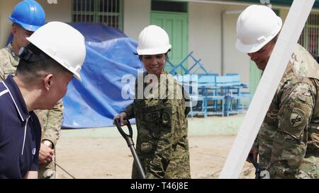Philippine Army Lt. Col. Michael Logico, co-exercise control group ...