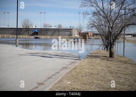 One of many areas near the southeast side of Offutt Air Force Base ...