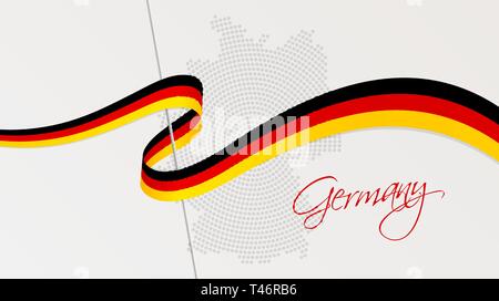 German background design. Germany national traditional symbols Stock ...