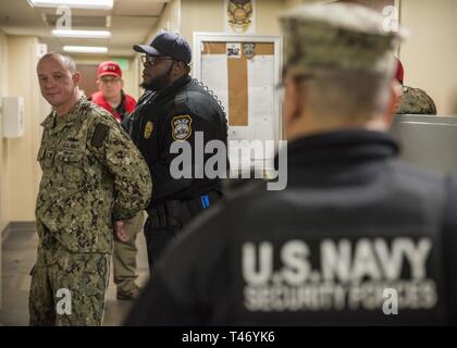 Naval Support Activity Bethesda police officer Corporal Michael Pember ...