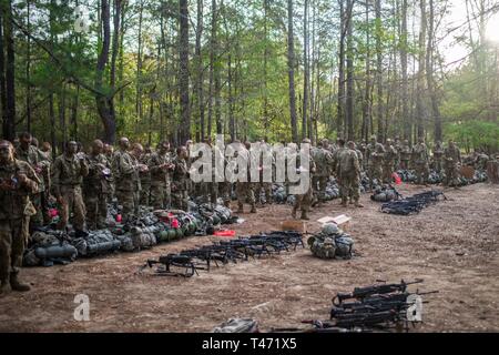 (FORT BENNING, Ga.) – Trainees from Alpha Company, 2nd Battalion, 58th ...