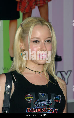 Actress Skyler Shaye at the Hollywood premiere of Freaky Friday. Â©Paul ...