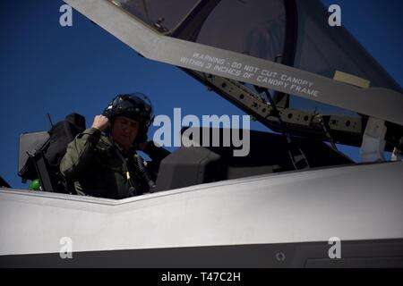 A Norwegian F-35A Lightning II fighter jet assigned to the 62nd Fighter ...