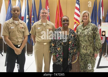 Barbara Butler, one of the first of five women to serve as a Corpsman ...