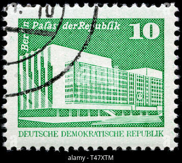 Stamp issued in Germany - Democratic Republic (DDR) shows Scientists ...
