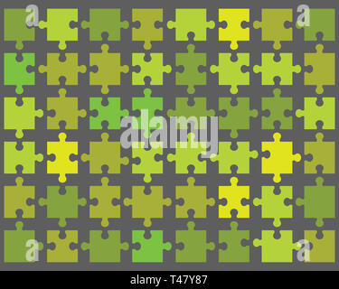 Separate pieces of white puzzle, seamless illustration Stock Photo - Alamy