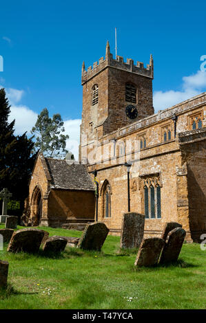 Holy Trinity Church, Shenington, Oxfordshire, England, UK Stock Photo ...