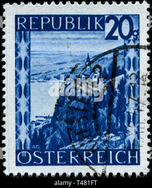 Austria Postage Stamp - 20 Groschen 1930's Stock Photo - Alamy