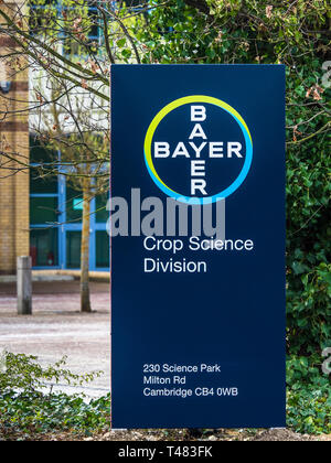 Bayer Crop Science Division facility on the Cambridge Science Park ...
