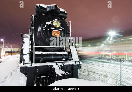 Canadian National steam engine, Toronto Railway Museum, John Street ...